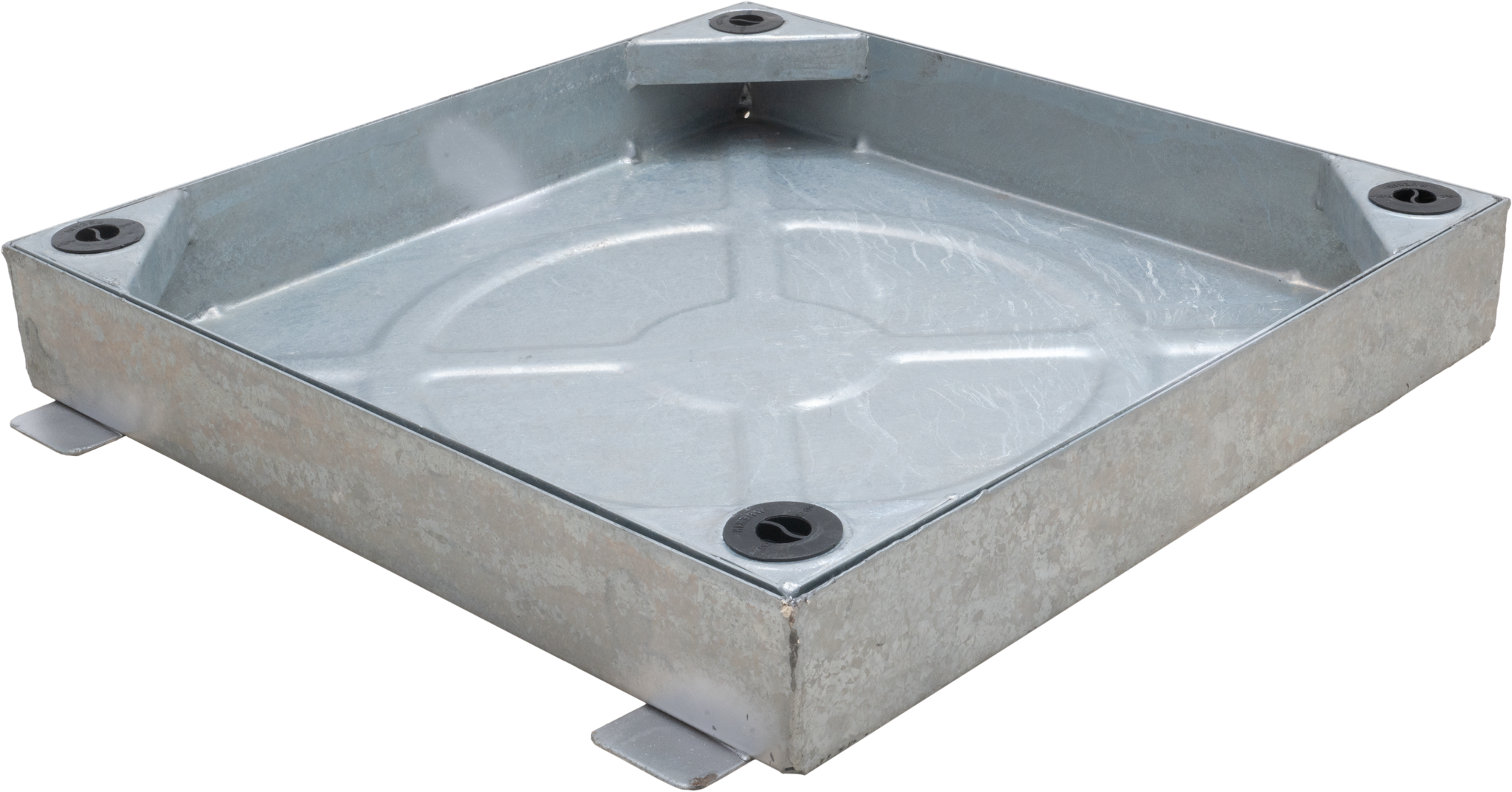 Steel Block Paviour Access Cover, 300mm x 300mm clear opening, 100mm t
