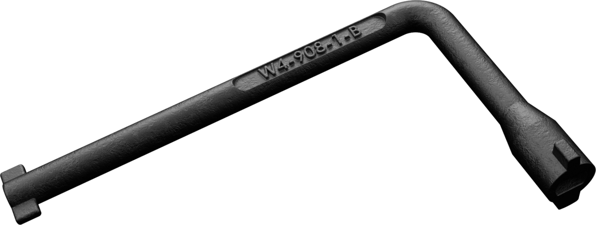 Lifting key for turnbuckle lock on Wrekin Products Vault range of cove