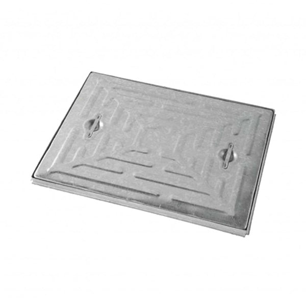 Pressed Steel Access Cover, 300mm x 300mm clear opening, 26mm depth, L